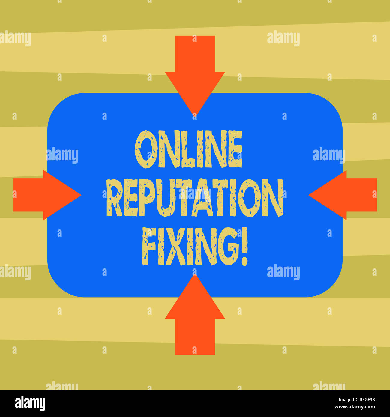 Text sign showing Online Reputation Fixing. Conceptual photo Taking ...