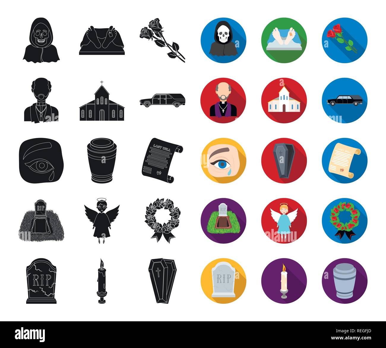 Burial urns Stock Vector Images - Alamy