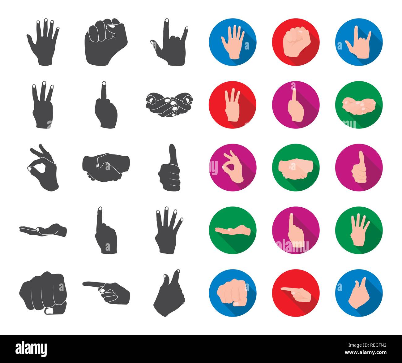 Rabia sign Stock Vector Images - Alamy