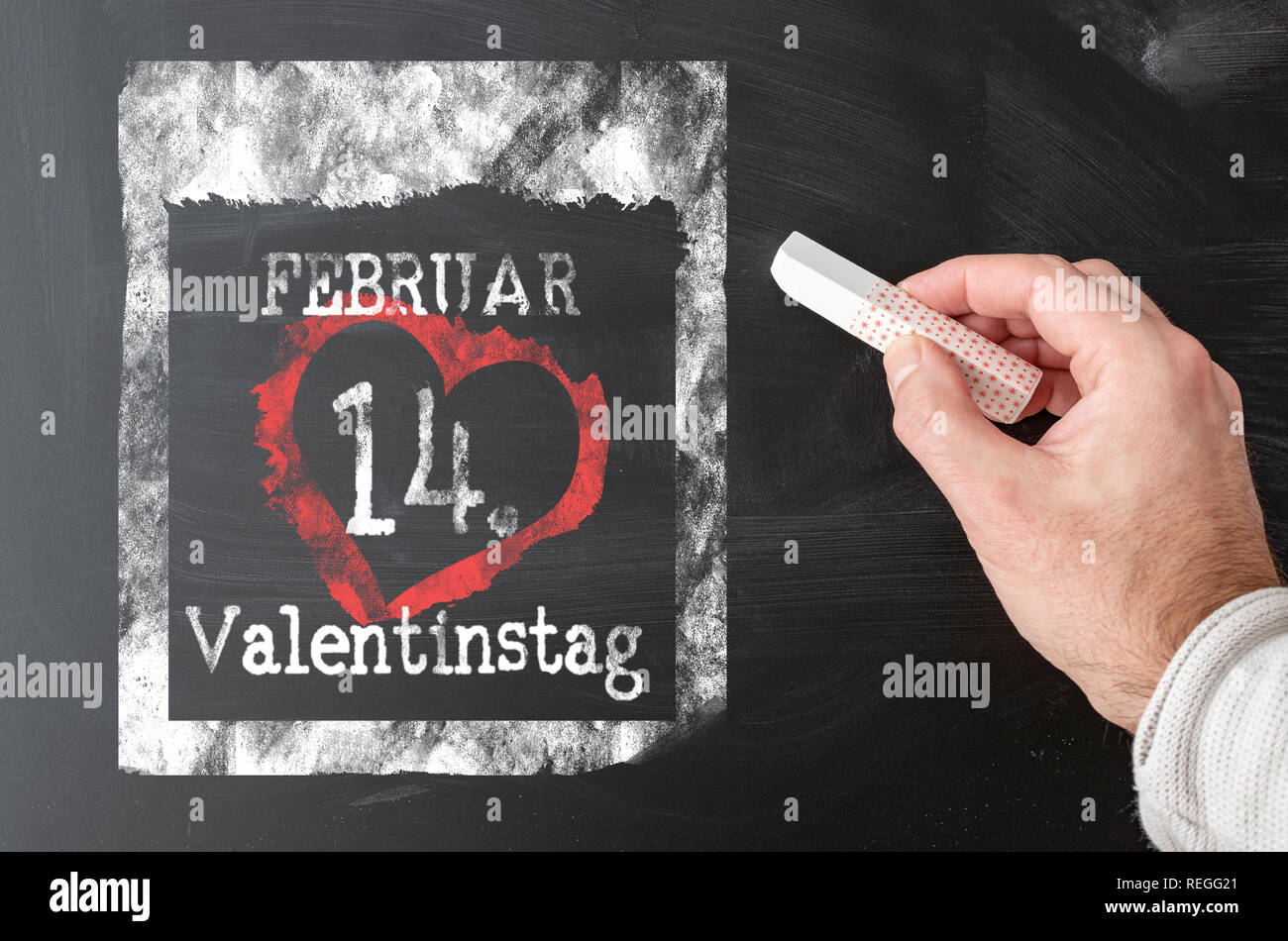 valentine's day reminder on blackboard Stock Photo - Alamy valentine's day reminder on blackboard Stock Photo - Alamy