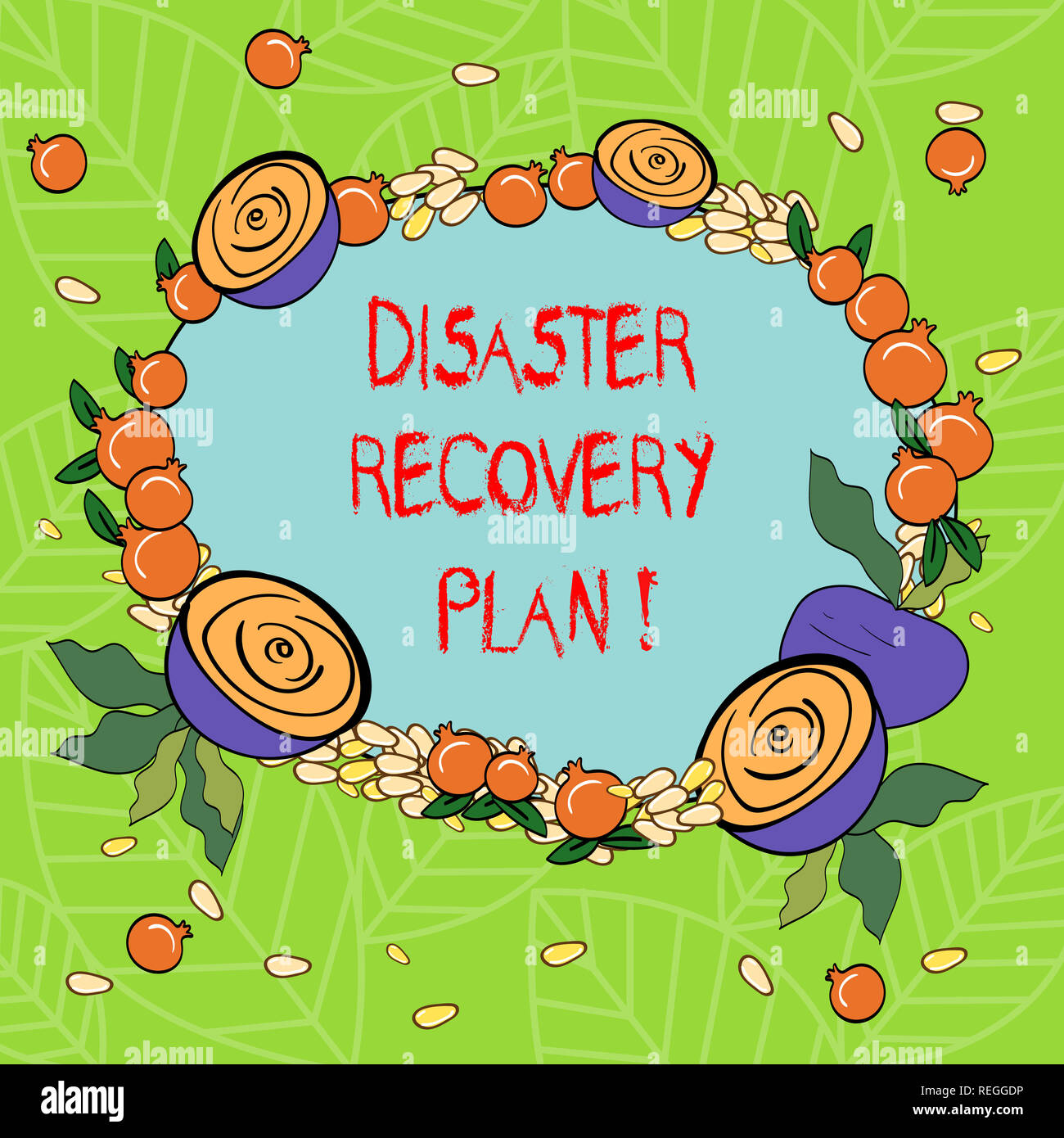 Text sign showing Disaster Recovery Plan. Conceptual photo plan for ...