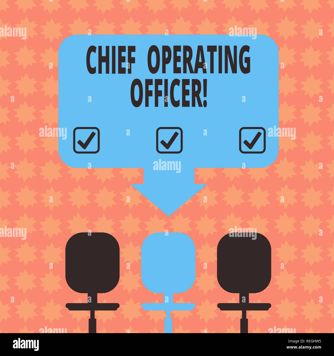 Writing note showing Chief Operating Officer. Business photo showcasing ...