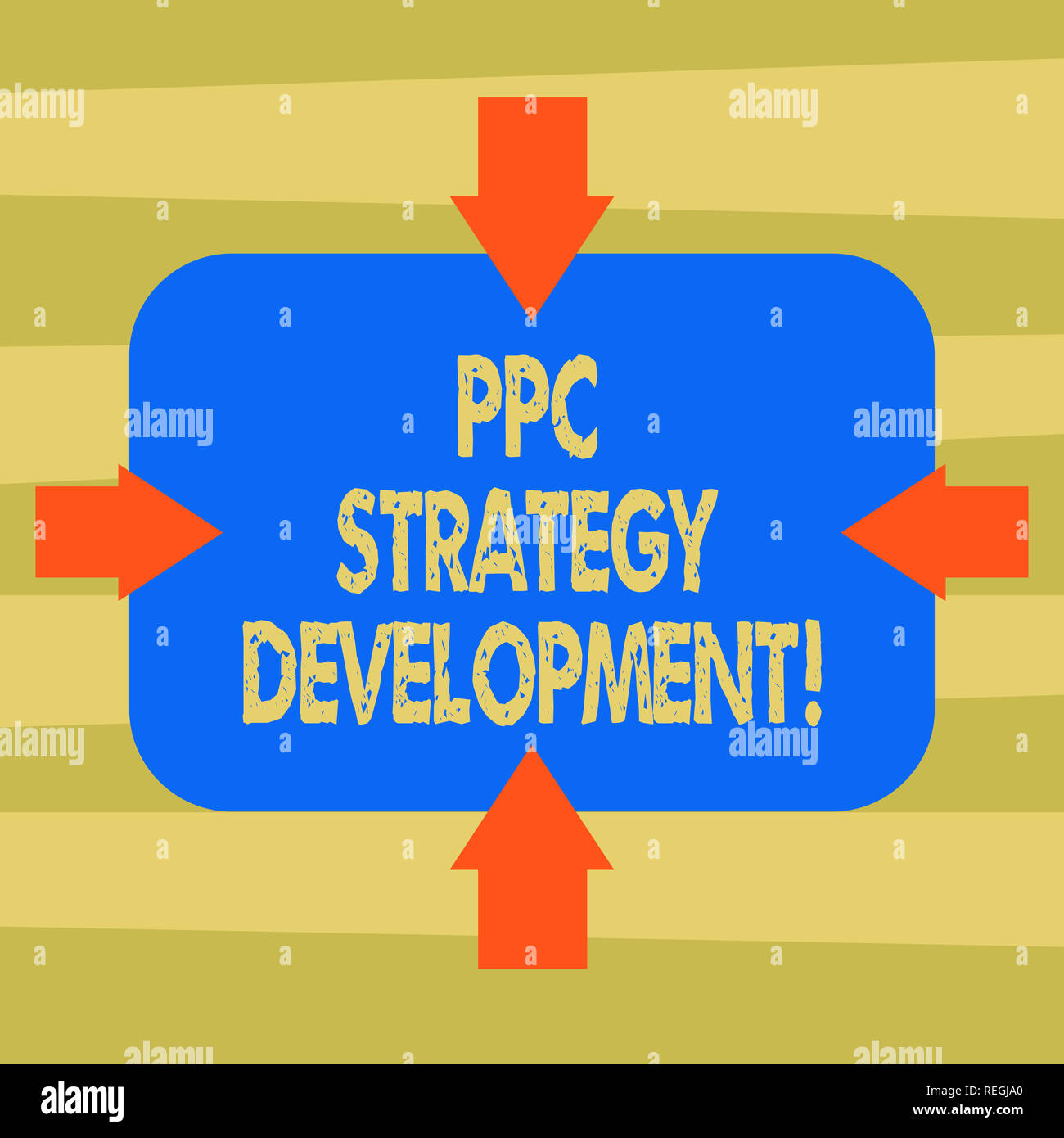 Text sign showing Ppc Strategy Development. Conceptual photo To develop ...