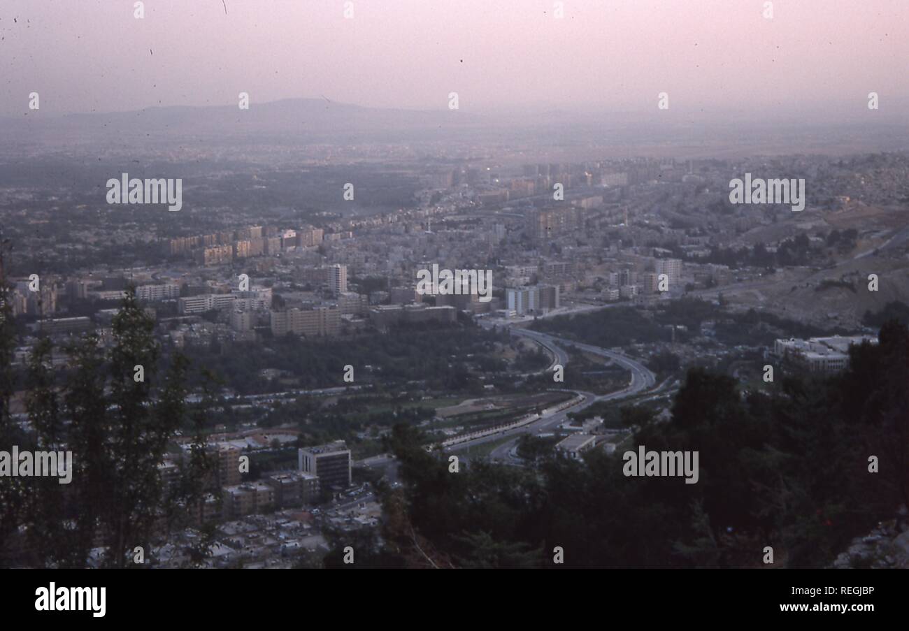 Slopes of mount qaisoun hi-res stock photography and images - Alamy