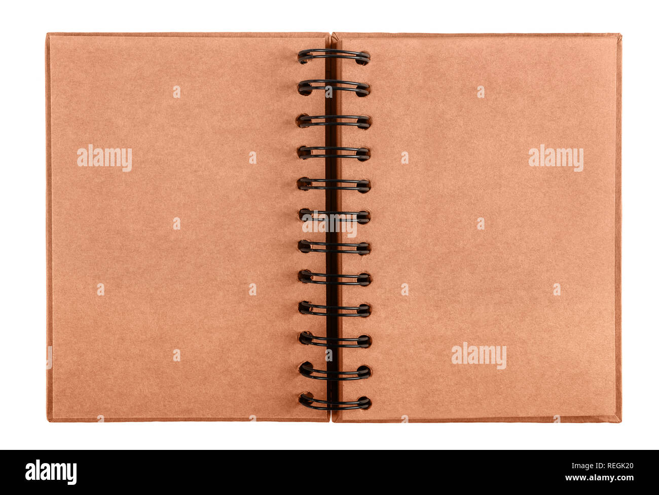 Sketchbook mockup white sheet Cut Out Stock Images & Pictures - Alamy