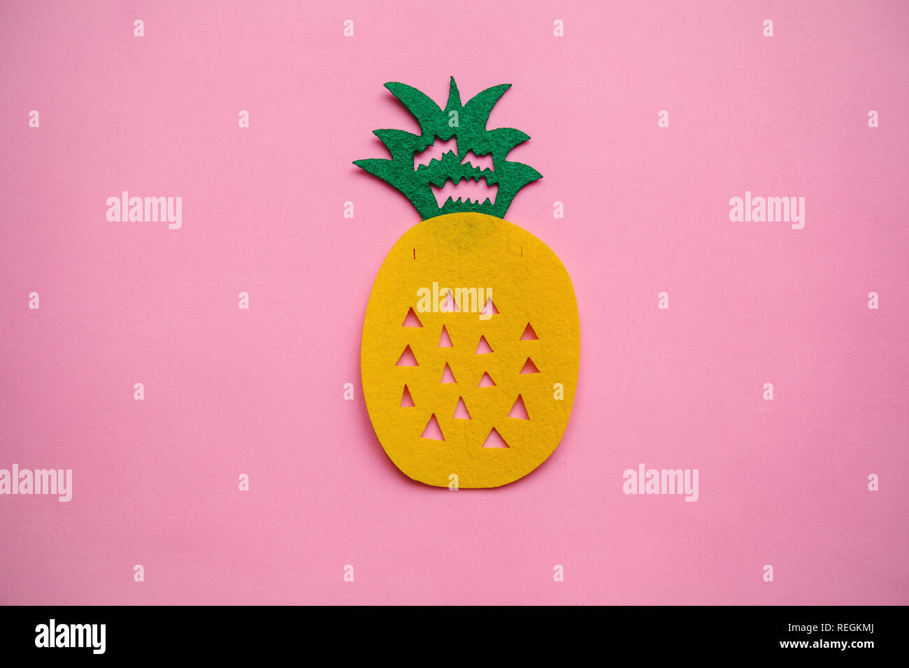 Decorative Pink Pineapple High Resolution Stock Photography and Images ...