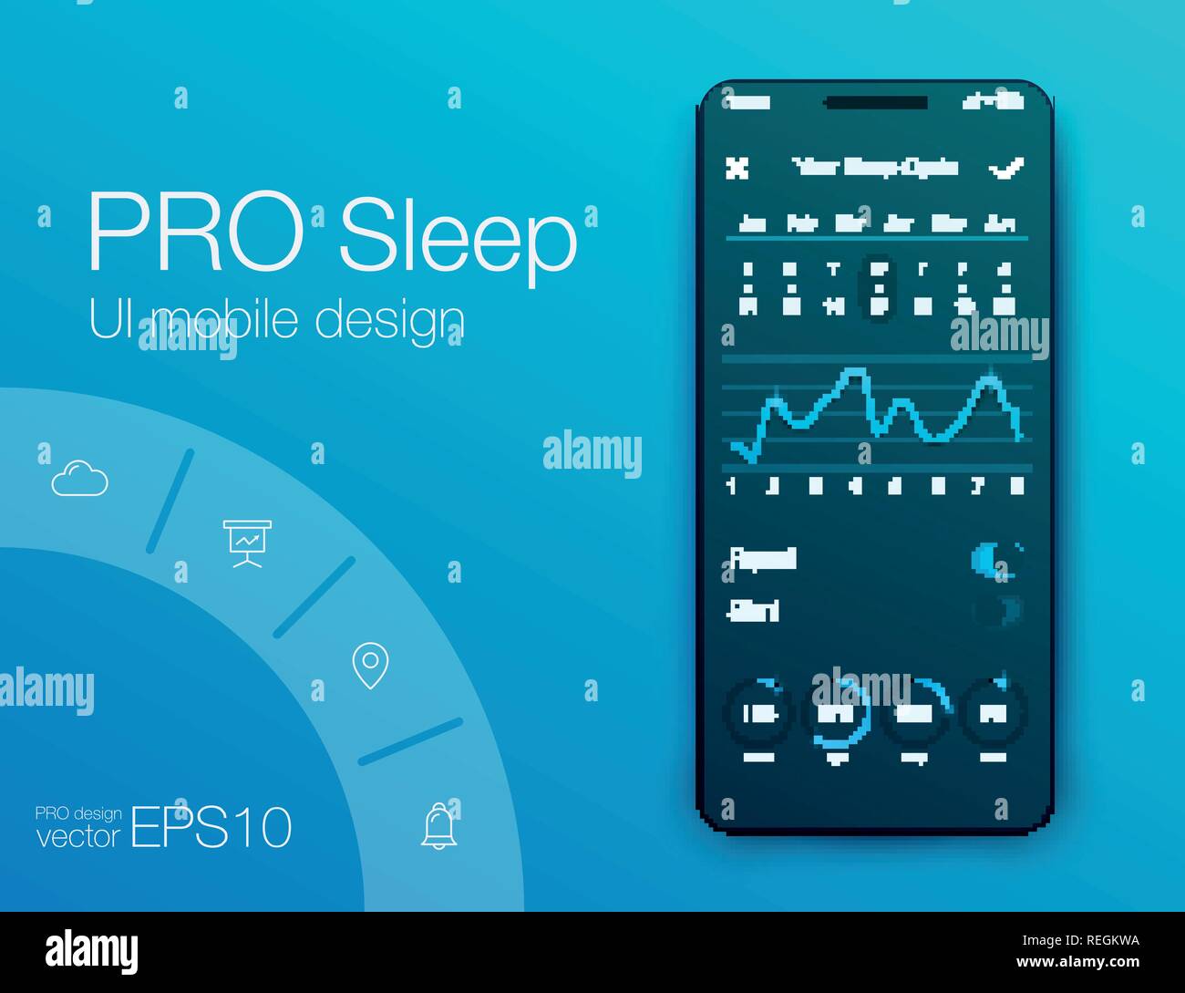 Taskbar Stock Vector Images - Alamy