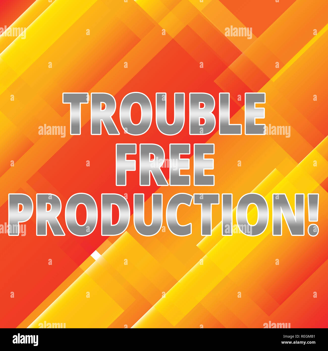 Word writing text Trouble Free Production. Business concept for Without ... Word writing text Trouble Free Production. Business concept for Without ...