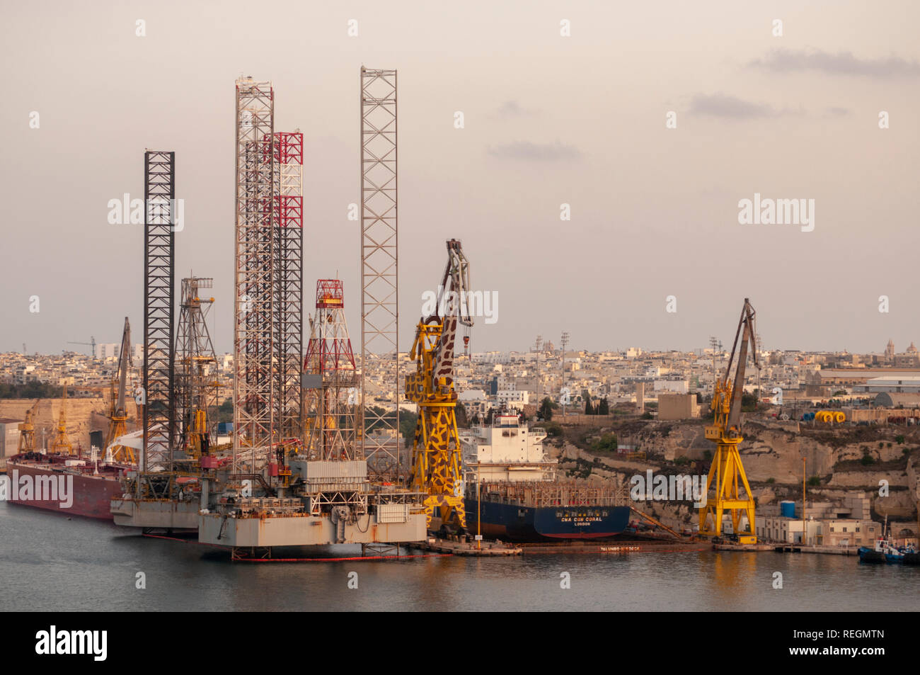 Palumbo malta shipyard hi-res stock photography and images - Alamy