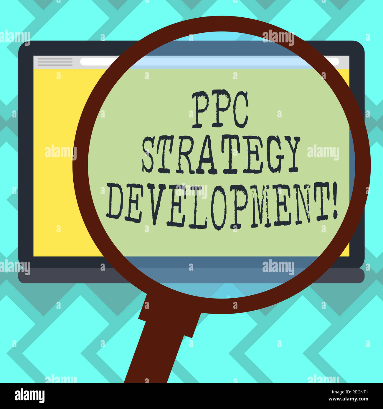 Text sign showing Ppc Strategy Development. Conceptual photo To develop ...