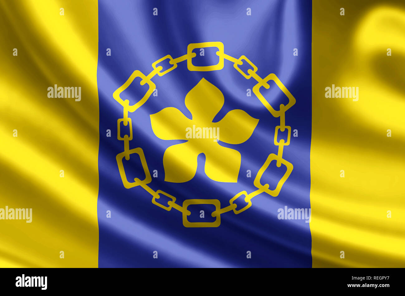 Hamilton waving and closeup flag illustration. Perfect for background ...