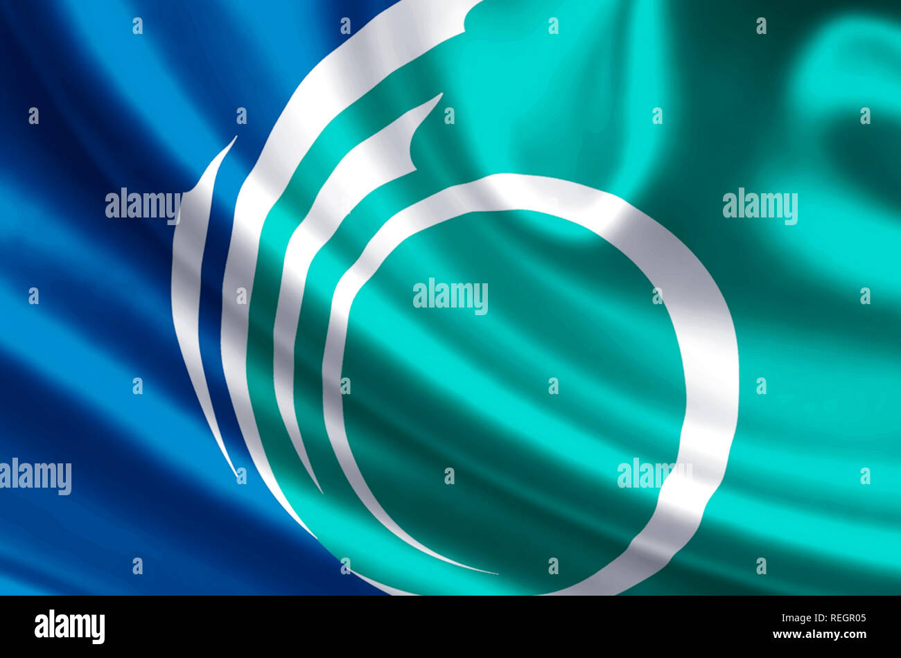 Ottawa Ontario waving and closeup flag illustration. Perfect for ...