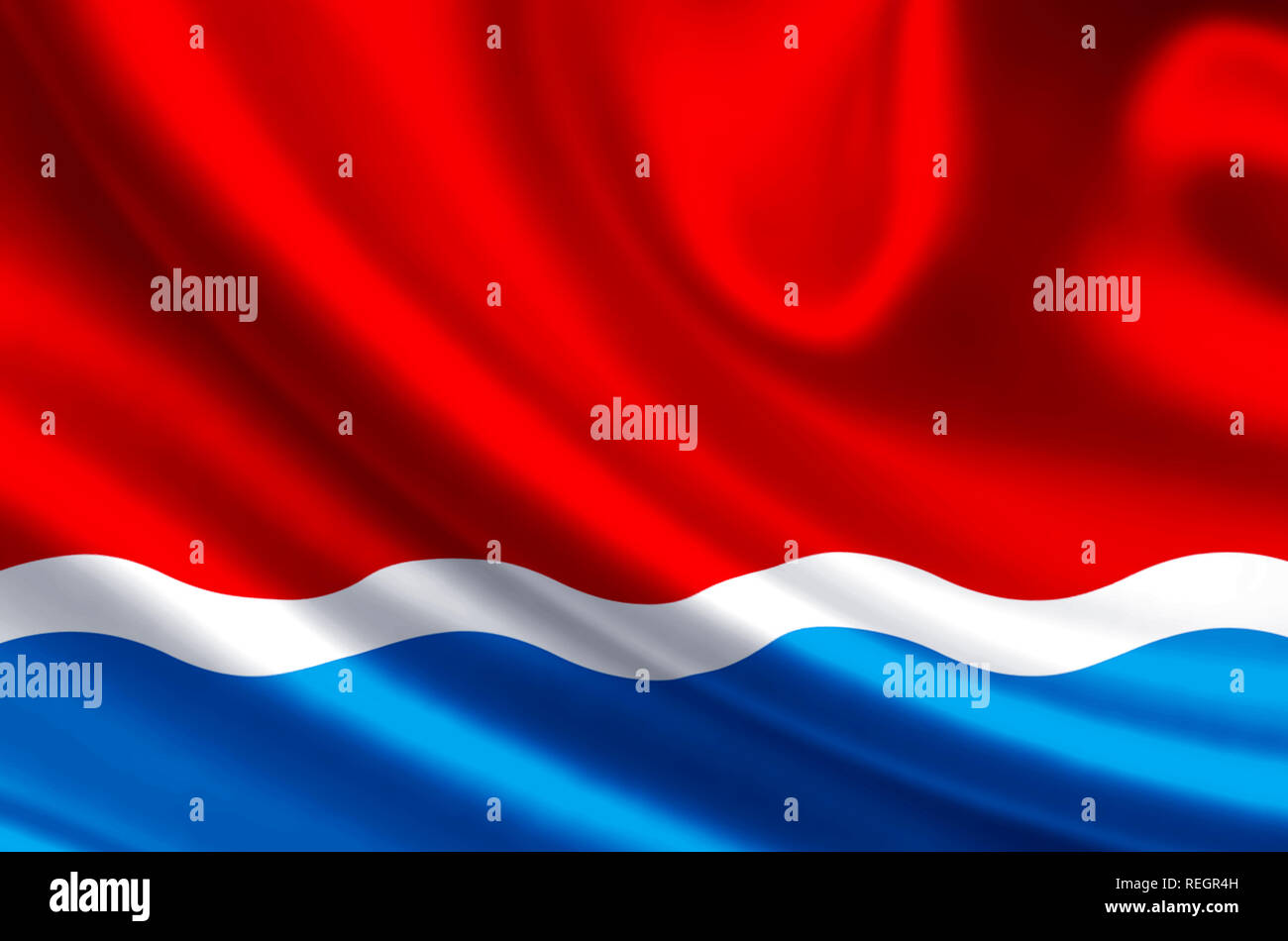 Amur waving and closeup flag illustration. Perfect for background or ...