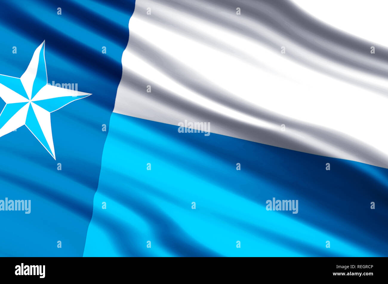 Dallas waving and closeup flag illustration. Perfect for background or ...