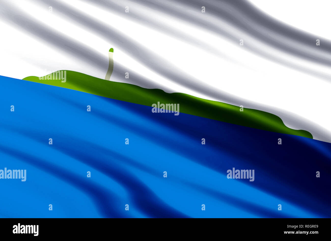 Navassa Island waving and closeup flag illustration. Perfect for ...