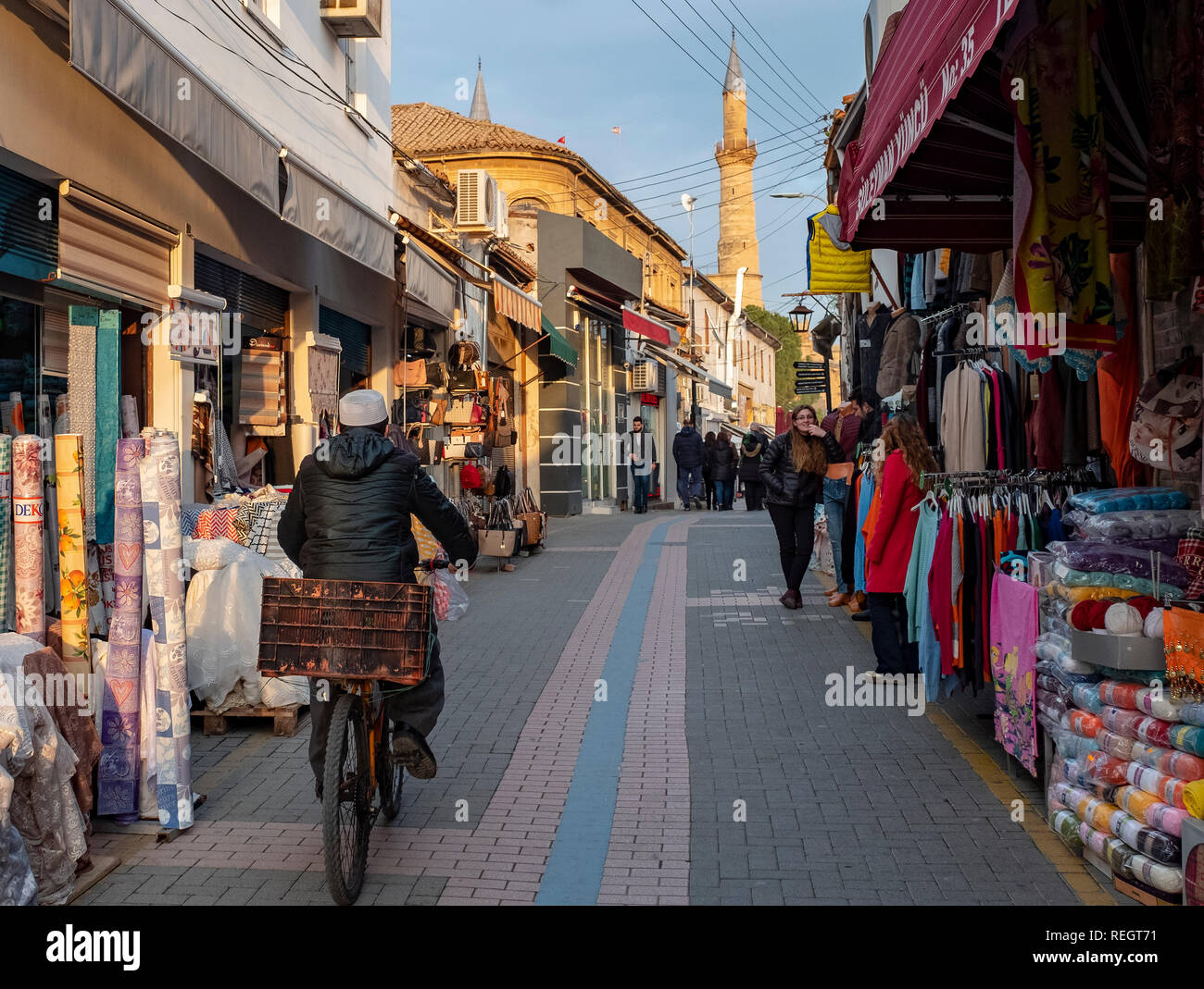 Cyprus in turkish nicosia shopping hi-res stock photography and images ...