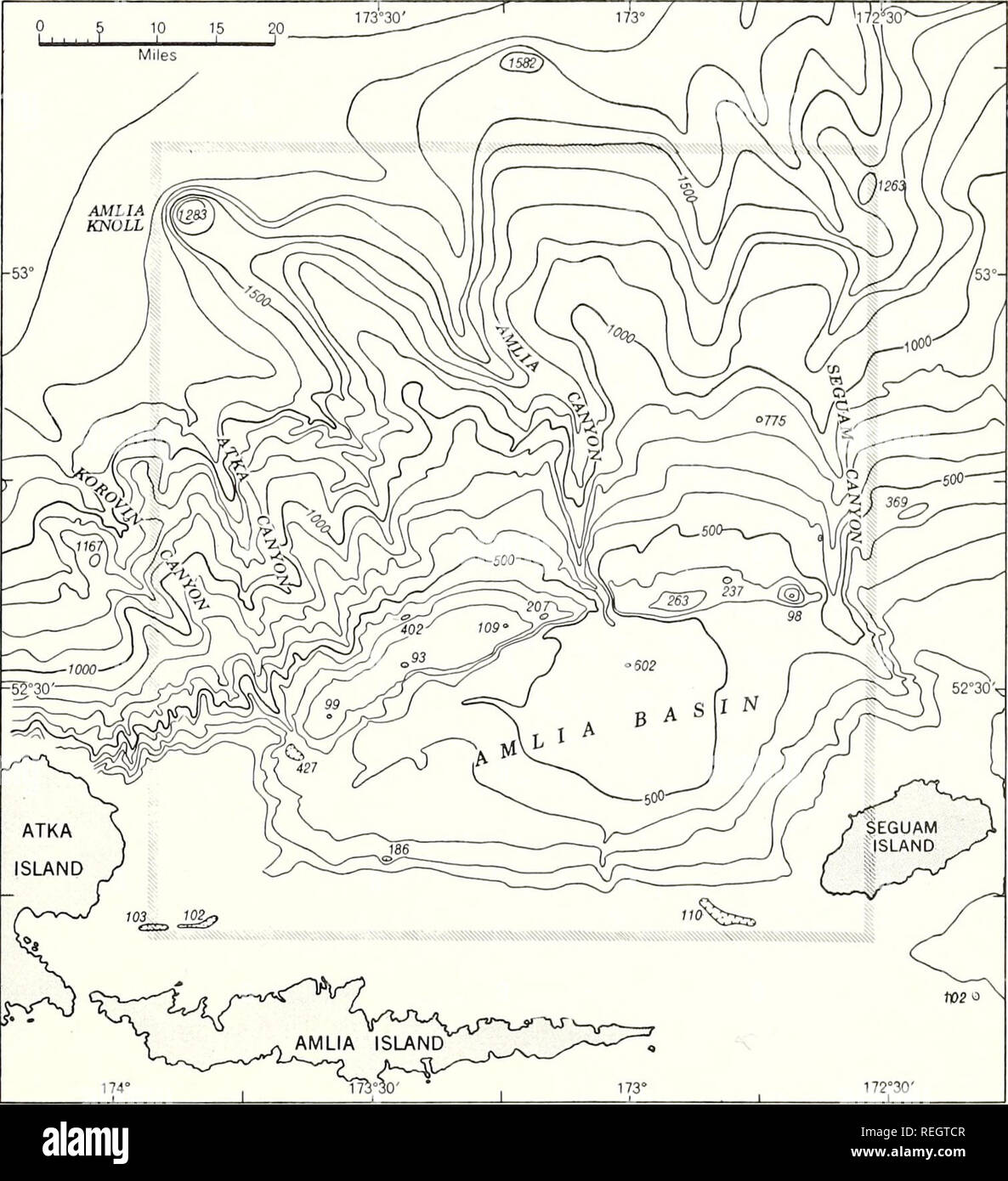 Bathymetric map hi-res stock photography and images - Alamy