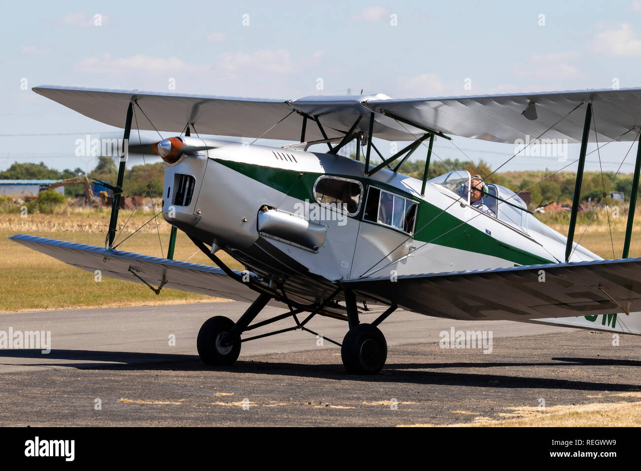 De Havilland DH-83 Fox Moth ZK-AGM (G-CIPJ Stock Photo - Alamy
