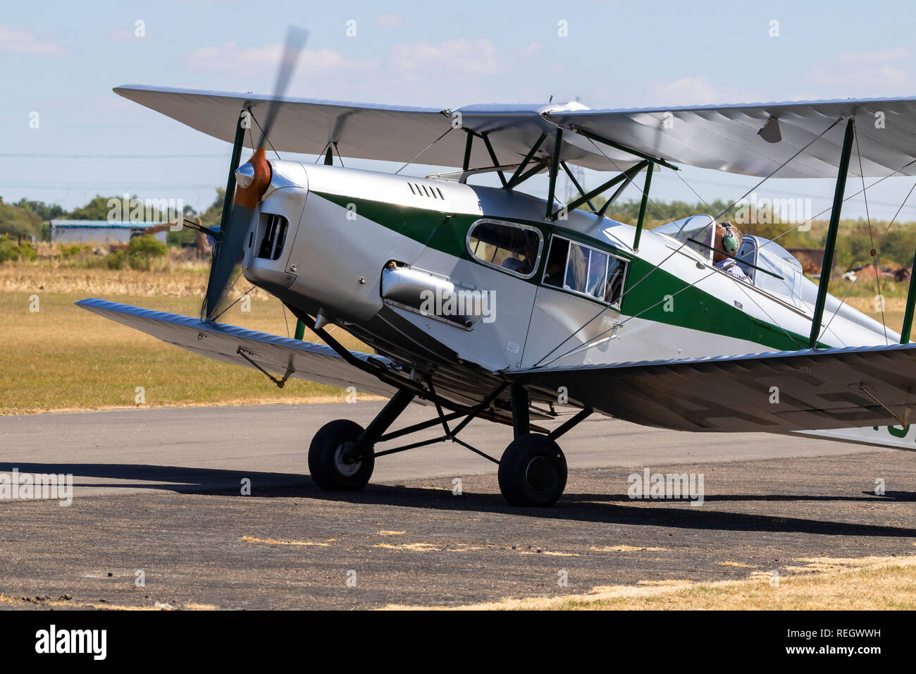 De Havilland DH-83 Fox Moth ZK-AGM (G-CIPJ Stock Photo - Alamy