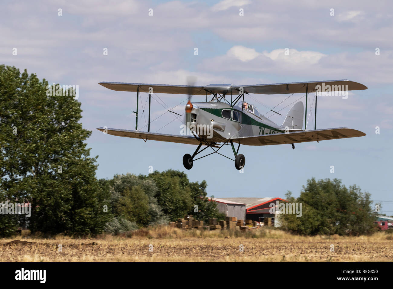 De Havilland DH-83 Fox Moth ZK-AGM (G-CIPJ Stock Photo - Alamy