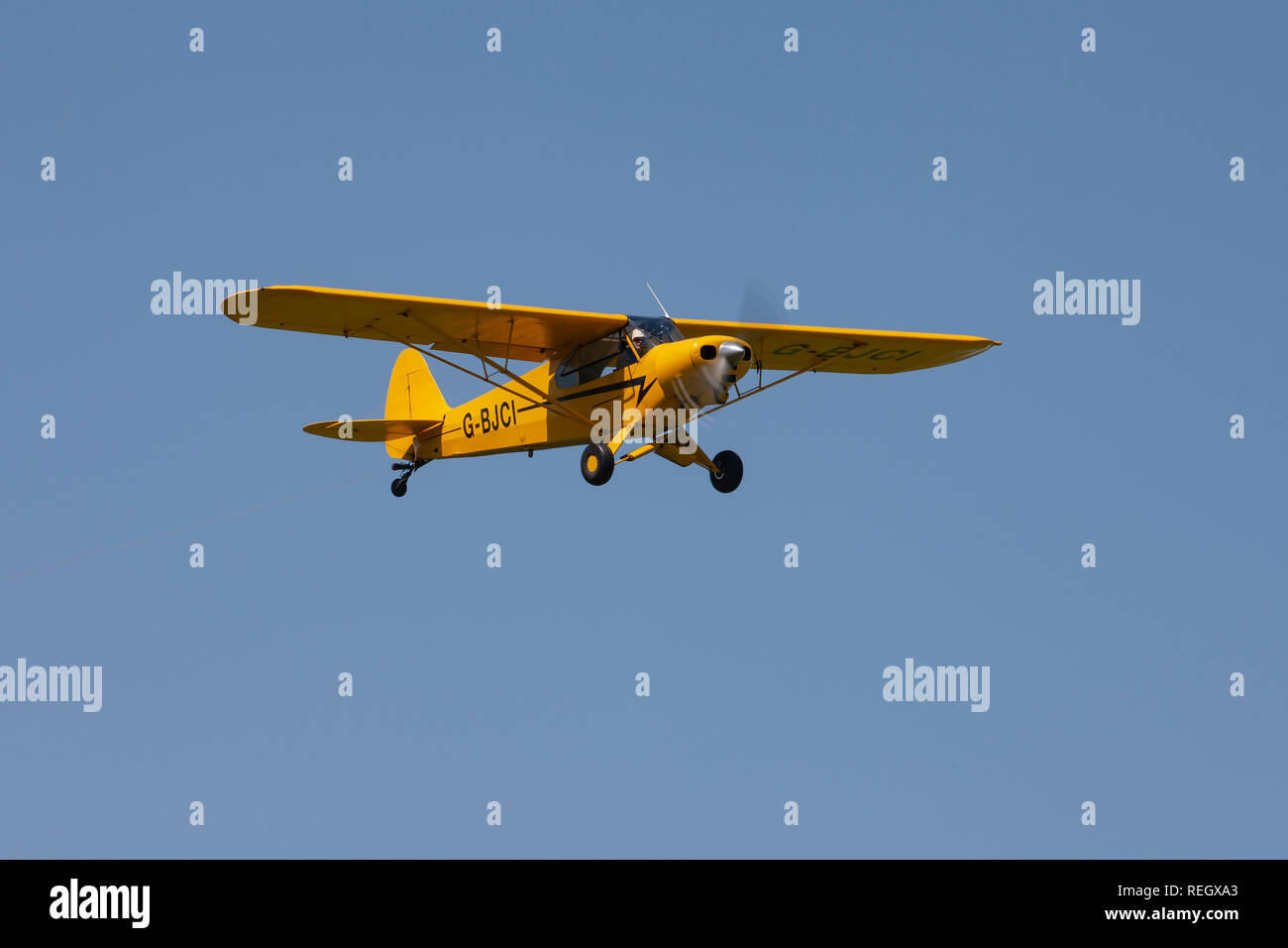 Piper PA-18-150 (Modified) Super Cub G-BJCI Stock Photo - Alamy