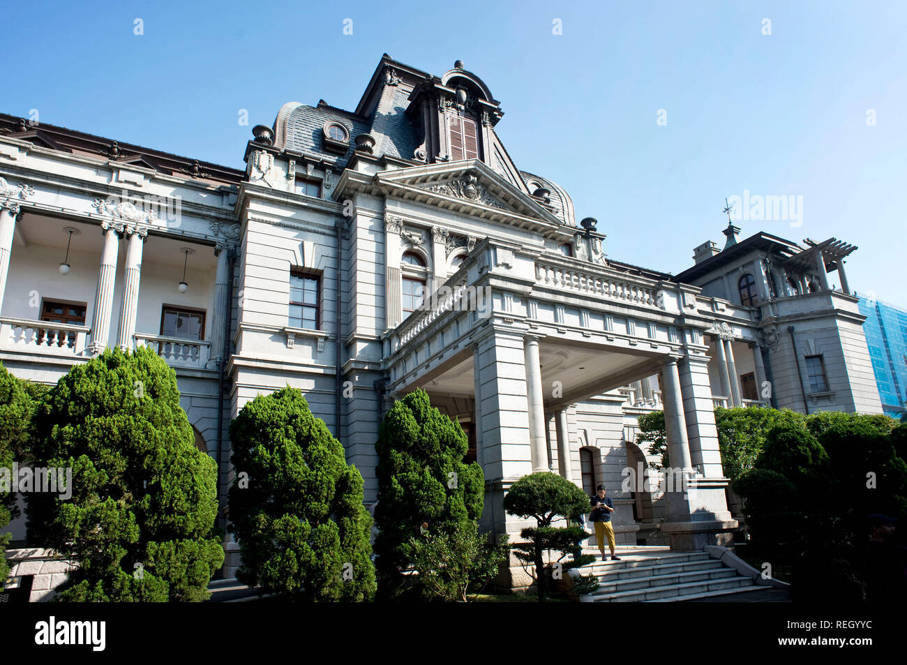 Japanese building taiwan house hi-res stock photography and images - Alamy