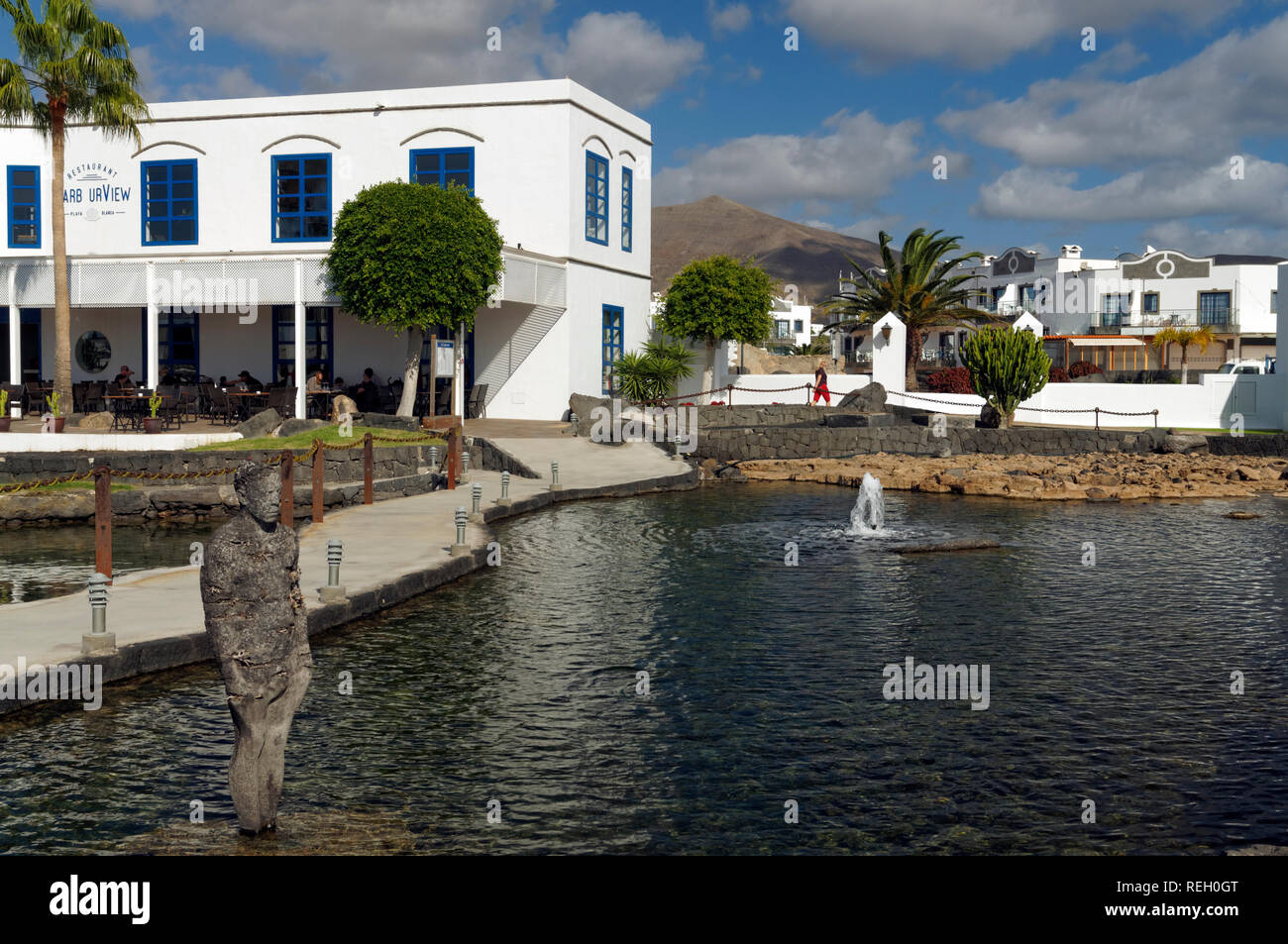 Rubicon Marina, Las Coloradas, Playa Blanca, Lanzarote, Canary Islands ...