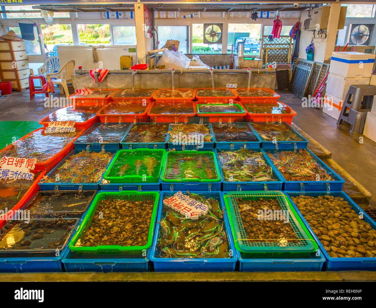Fuji seafood market hi-res stock photography and images - Alamy