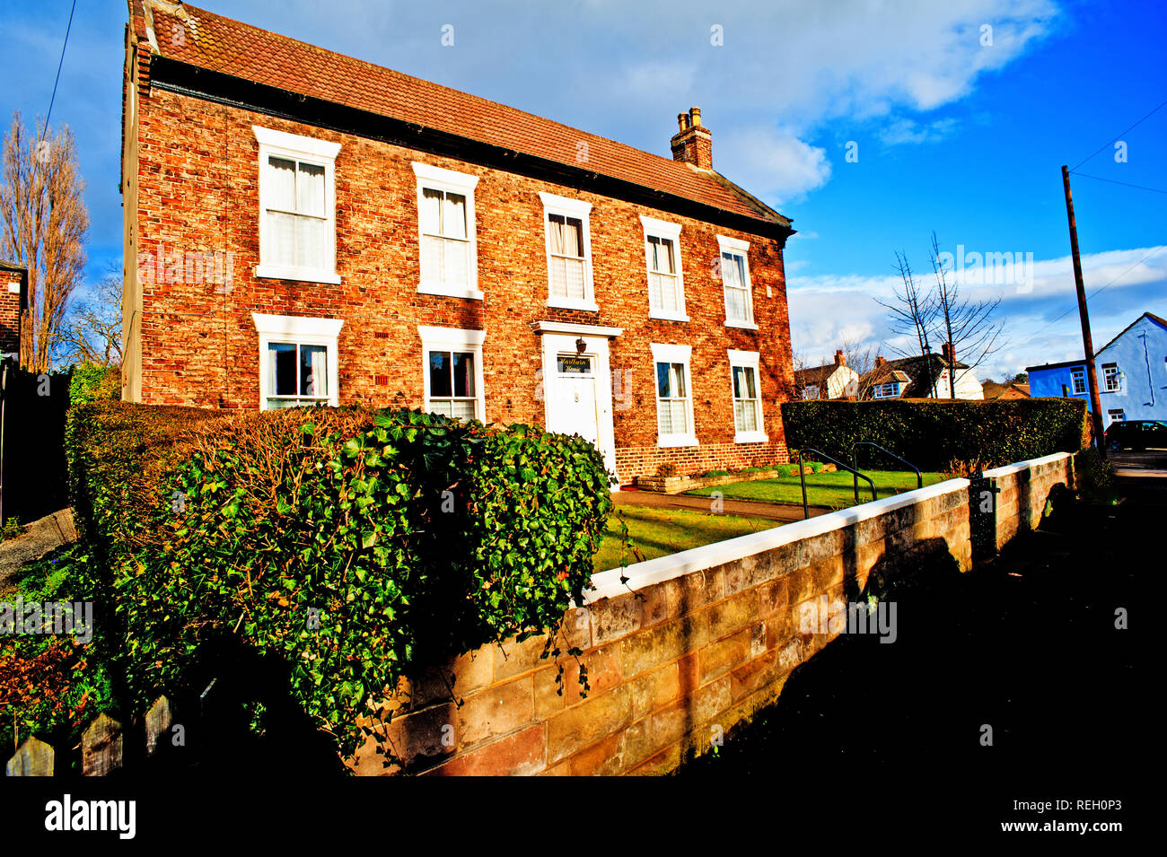 Hartburn village hi-res stock photography and images - Alamy