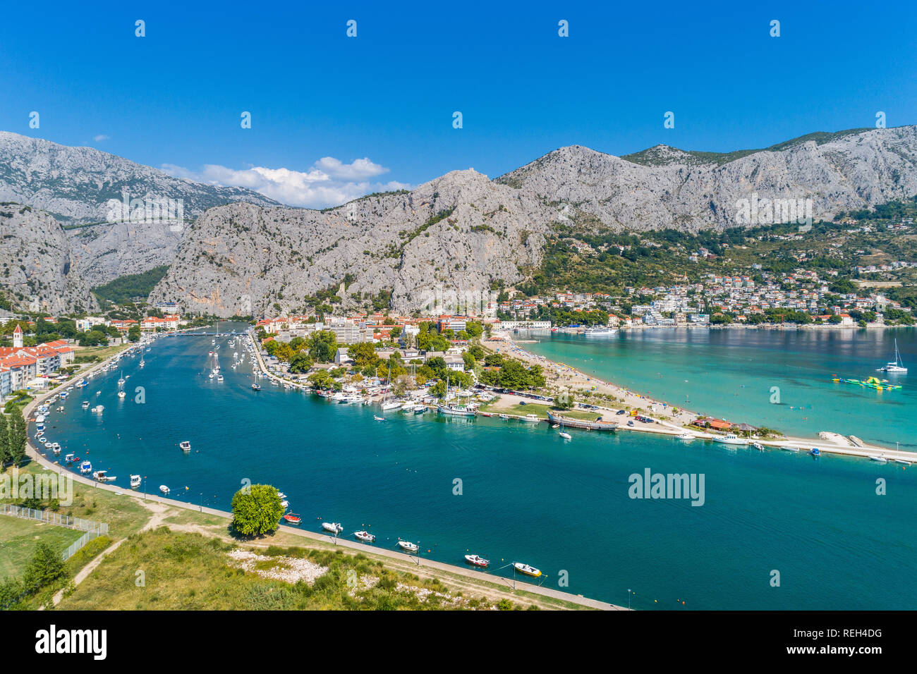 Omis adriatic hi-res stock photography and images - Alamy