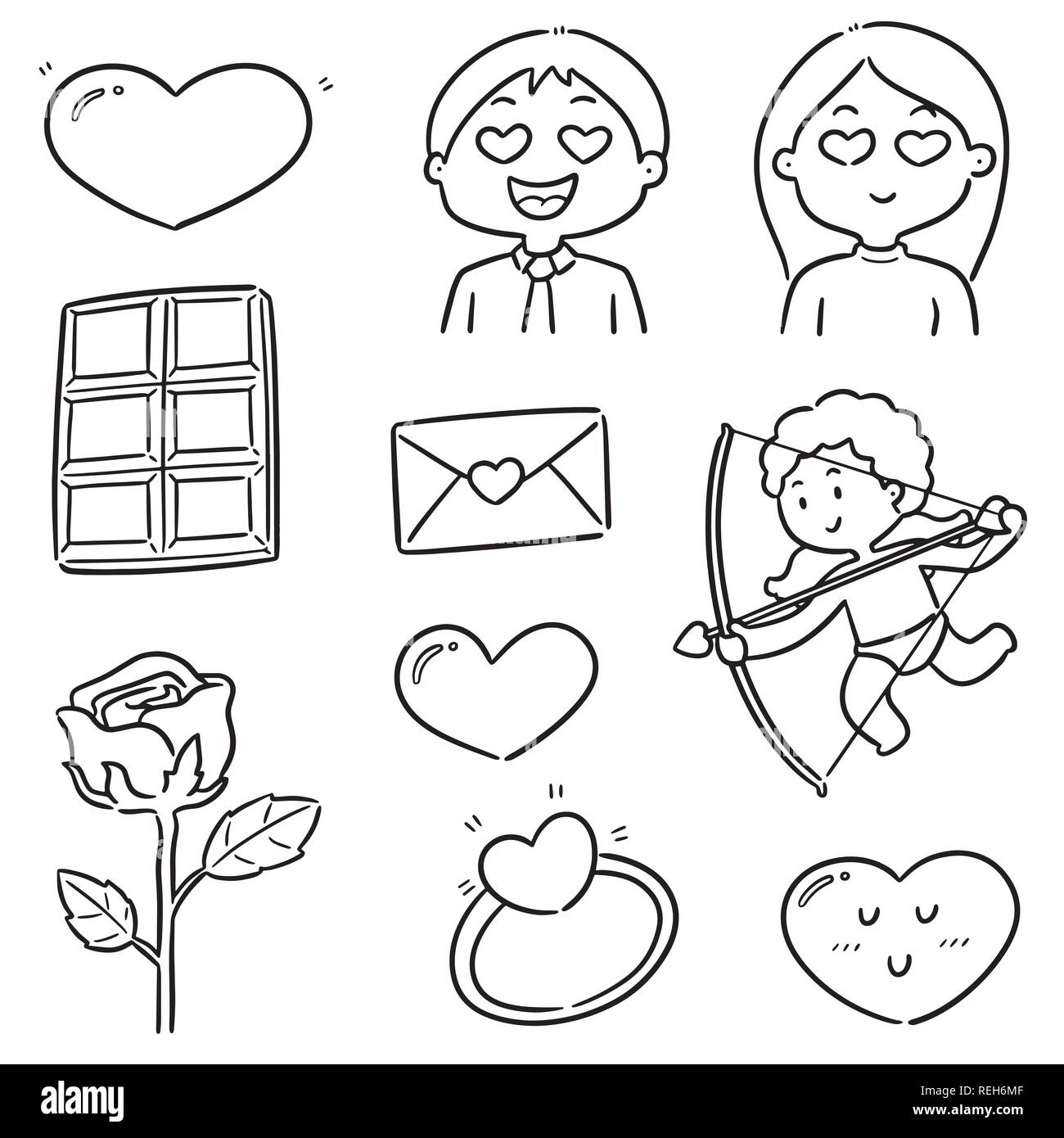 Happy valentines day ring Black and White Stock Photos & Images - Alamy