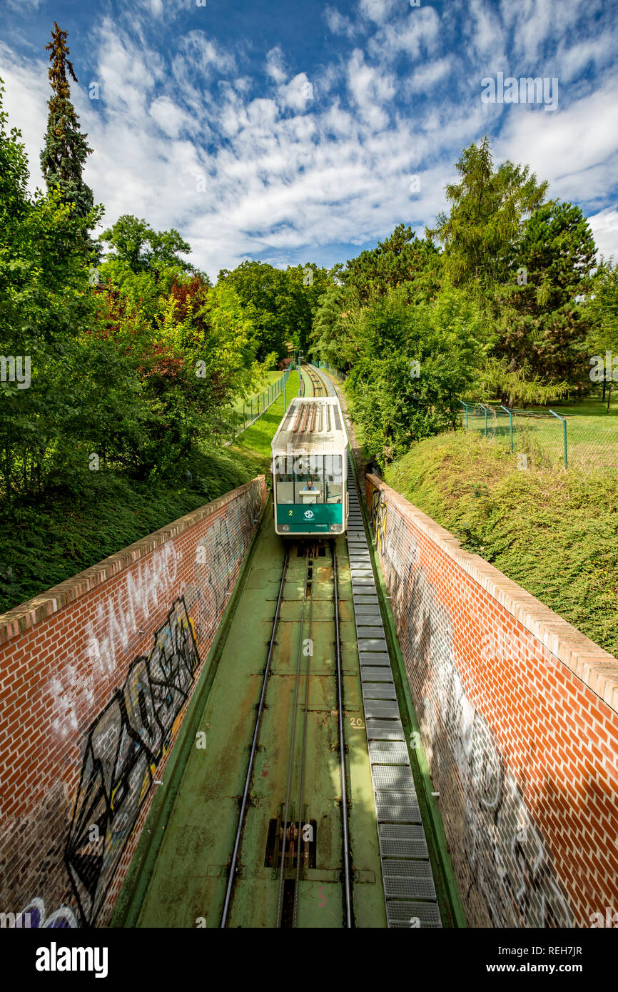 Prague funicular railway hi-res stock photography and images - Alamy
