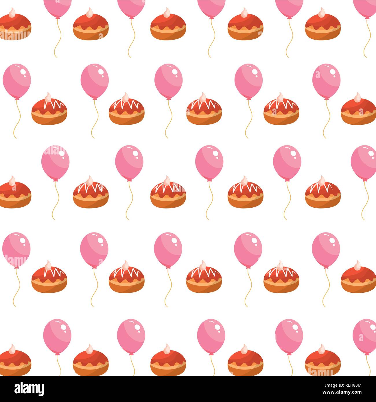 Cake party background Stock Vector Image & Art - Alamy