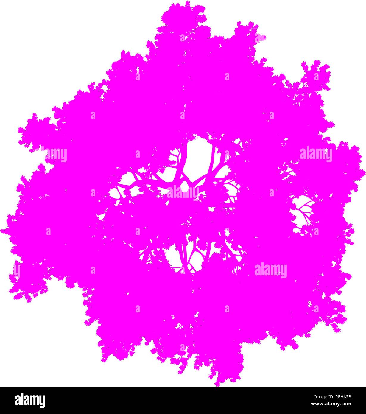 Purple top plant Stock Vector Images - Alamy