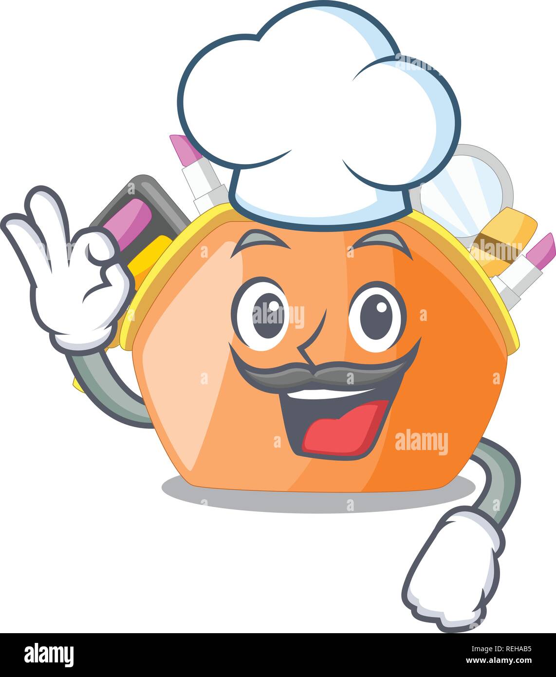 Bag kitchen equipment isolated Stock Vector Images - Alamy