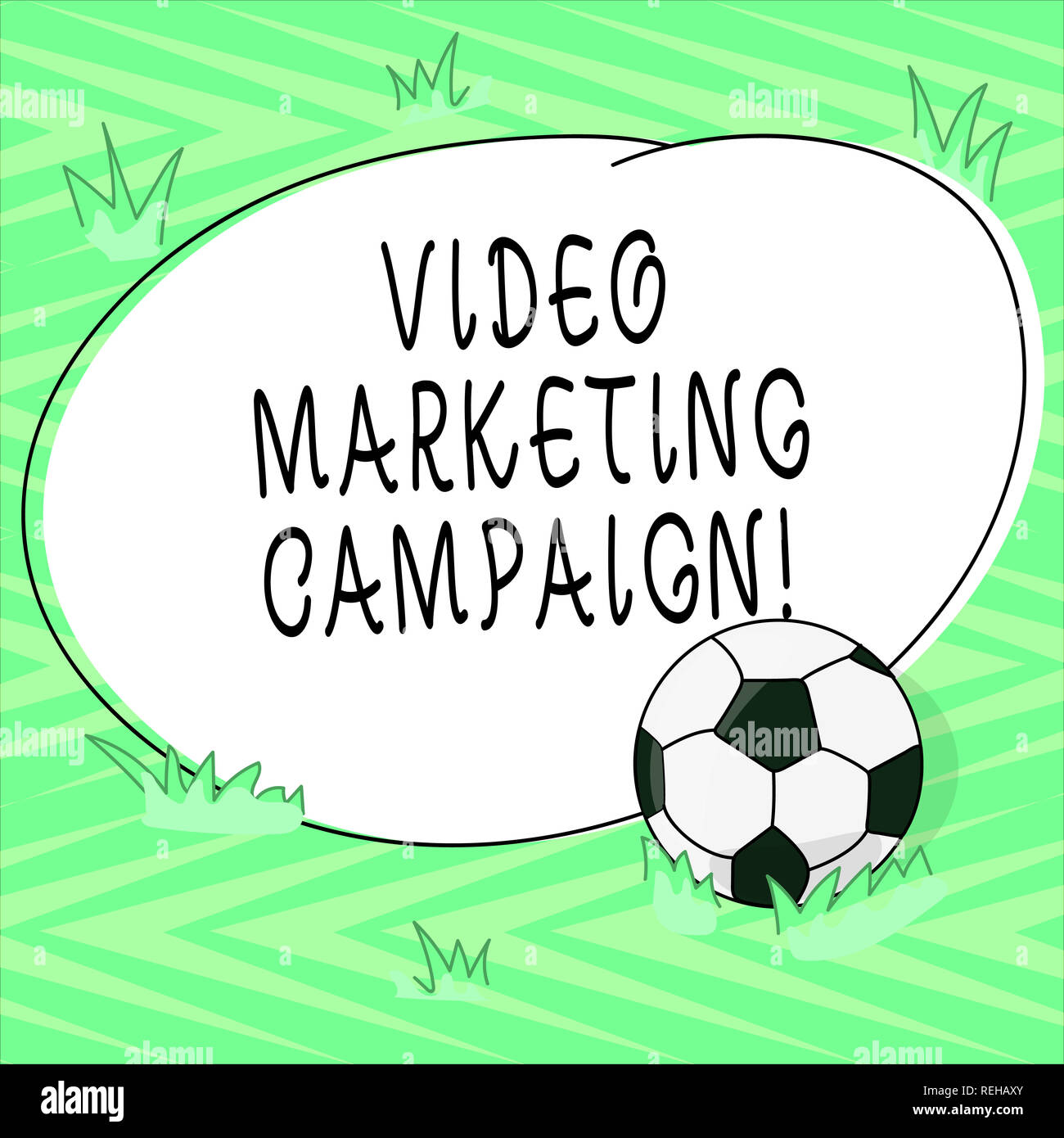 Text sign showing Video Marketing Campaign. Conceptual photo Assessing ...