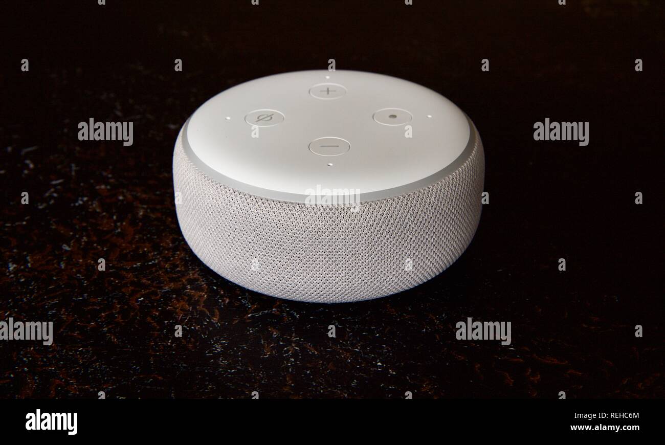 Amazon’s new 3rd Generation Echo Dot - Smart speaker with Alexa Stock ...