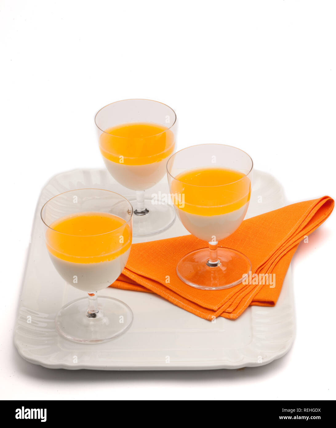 Photo of panna cotta hi-res stock photography and images - Alamy