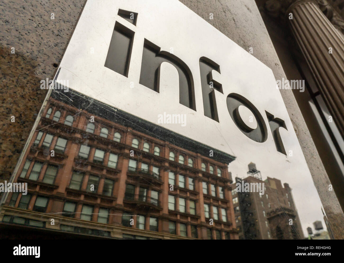 Infor logo hi-res stock photography and images - Alamy