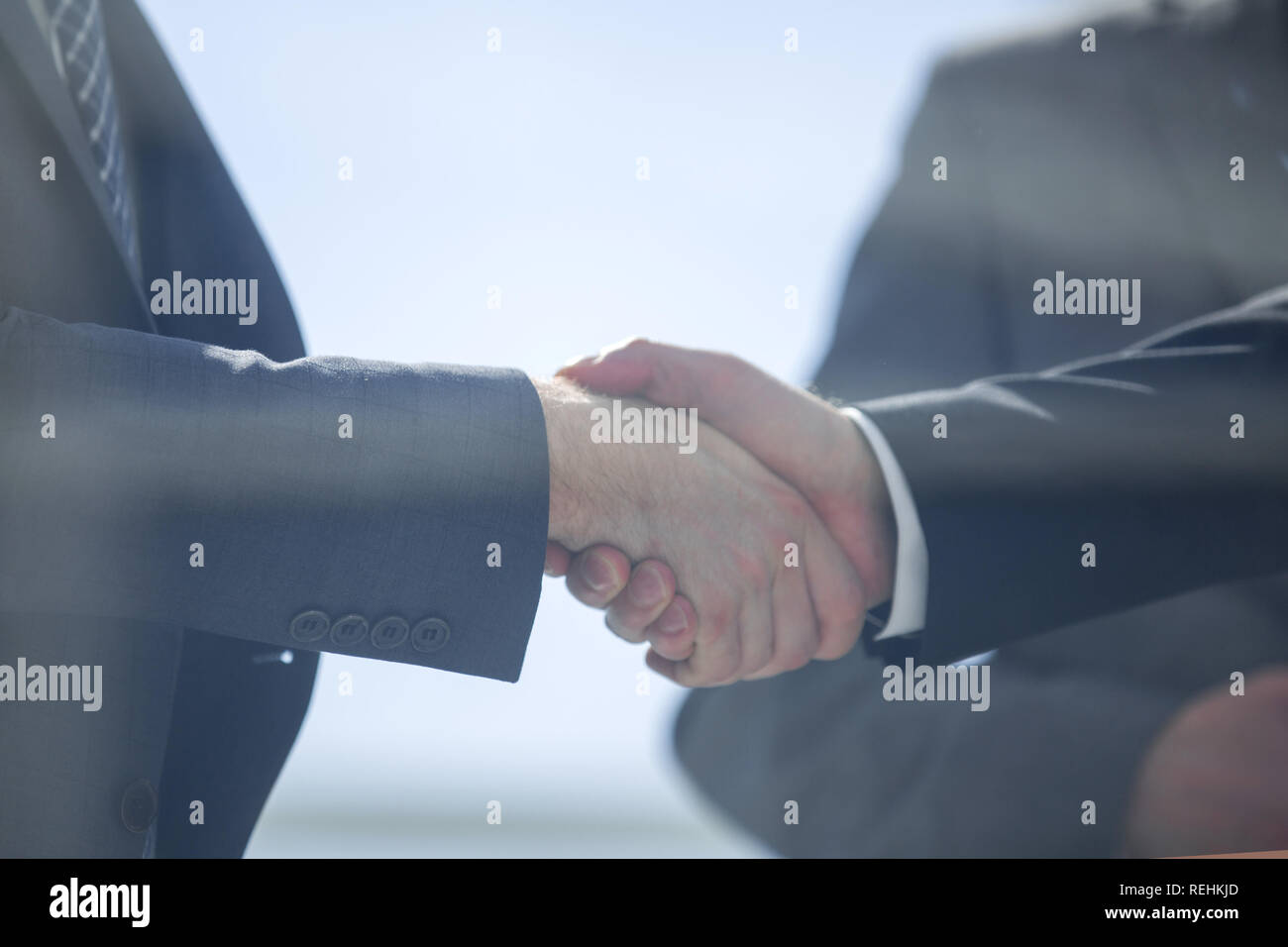 close up. handshake business people in a modern office Stock Photo - Alamy