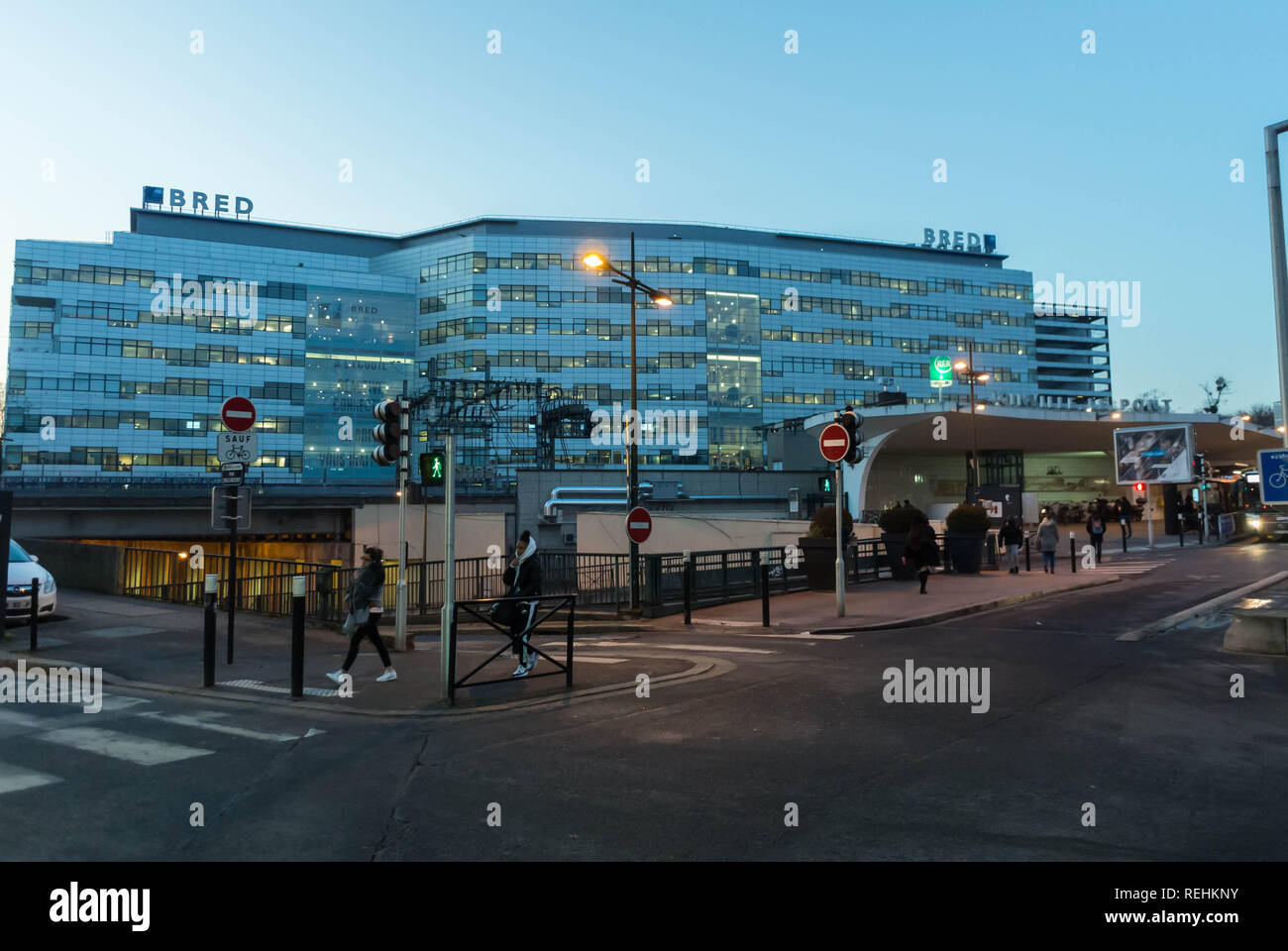 Joinville-le-Pont, France, Paris Suburbs, Street Scene, Modern Urban ...