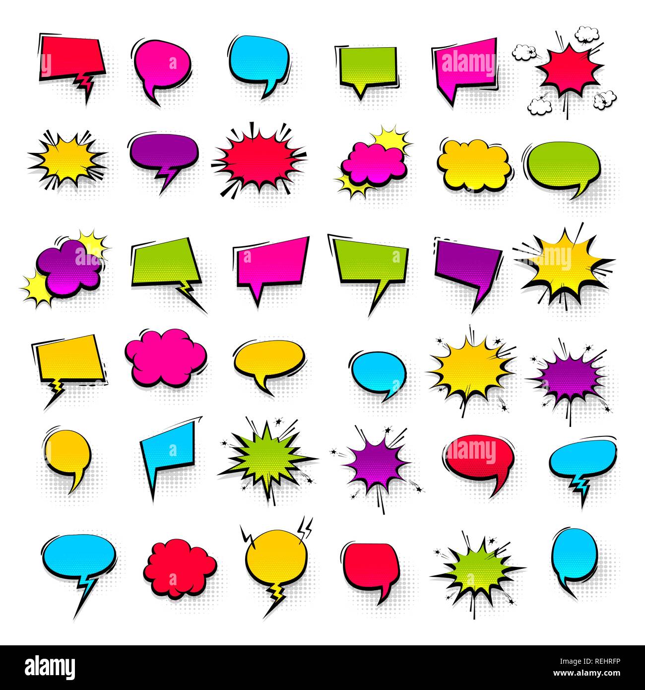 Pink speech bubble on Stock Vector Images - Alamy