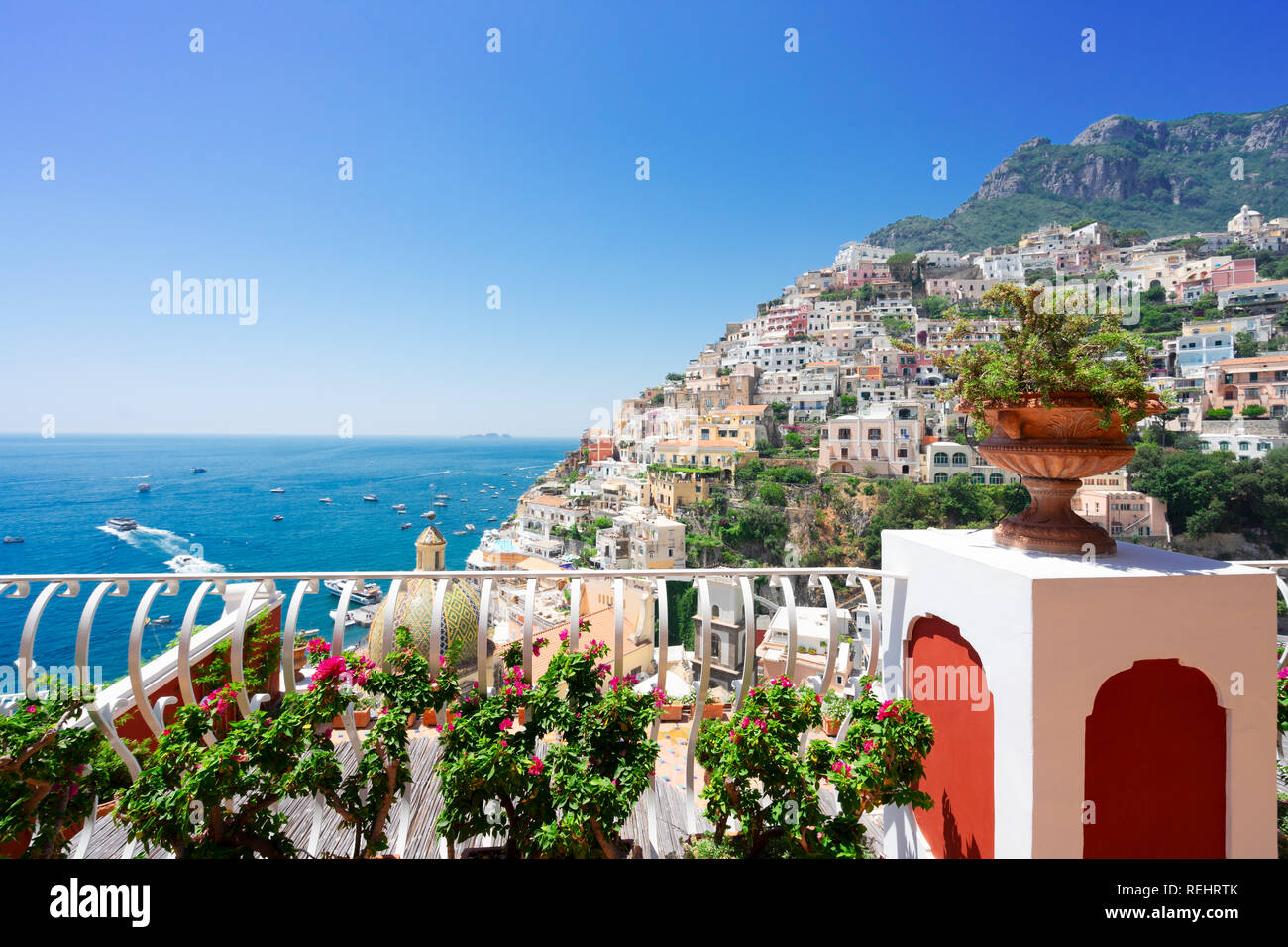 Positano resort, Italy Stock Photo - Alamy