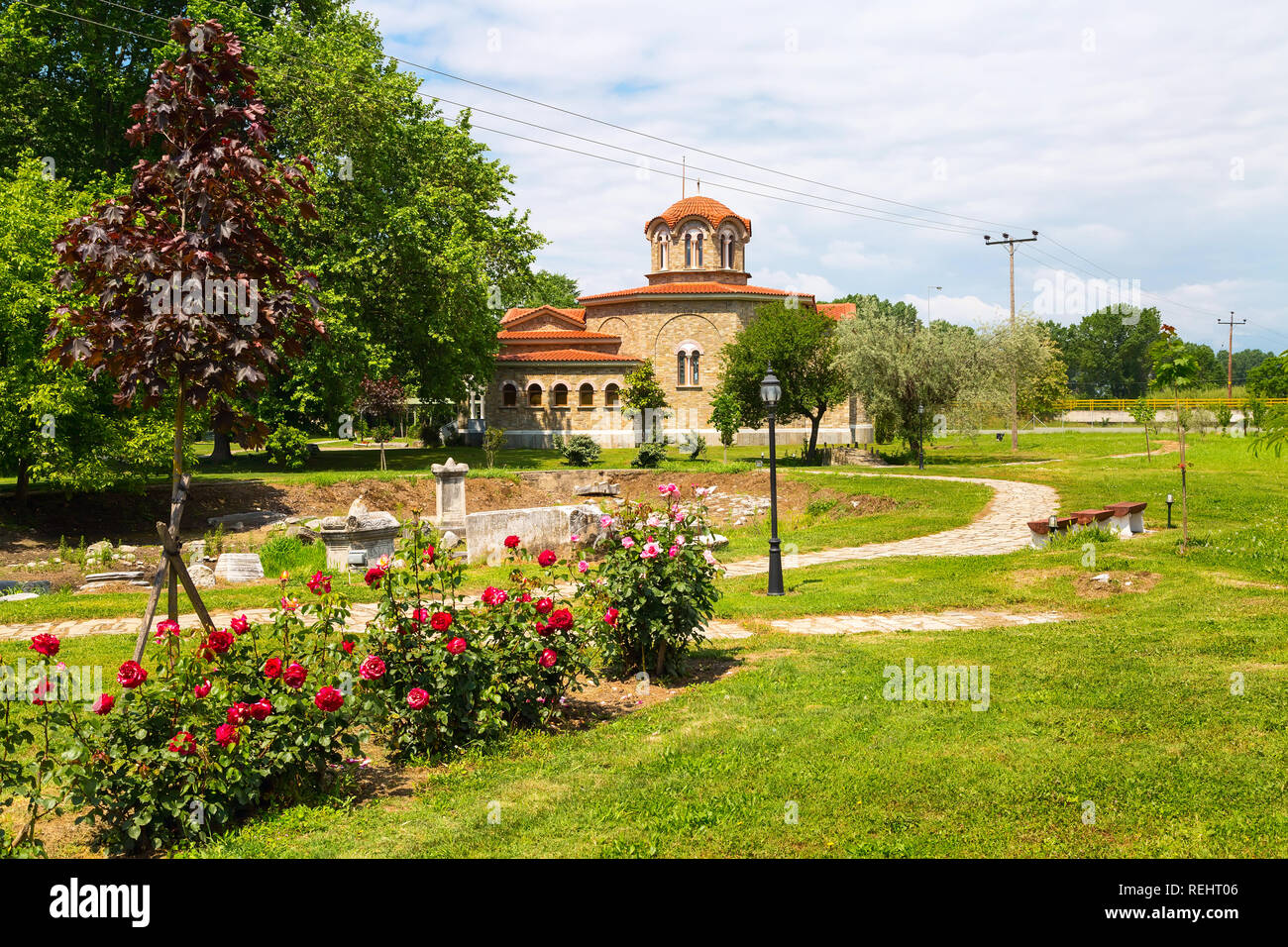St. Lydia first European Christian, baptistry church in Lydia, Philippi ...