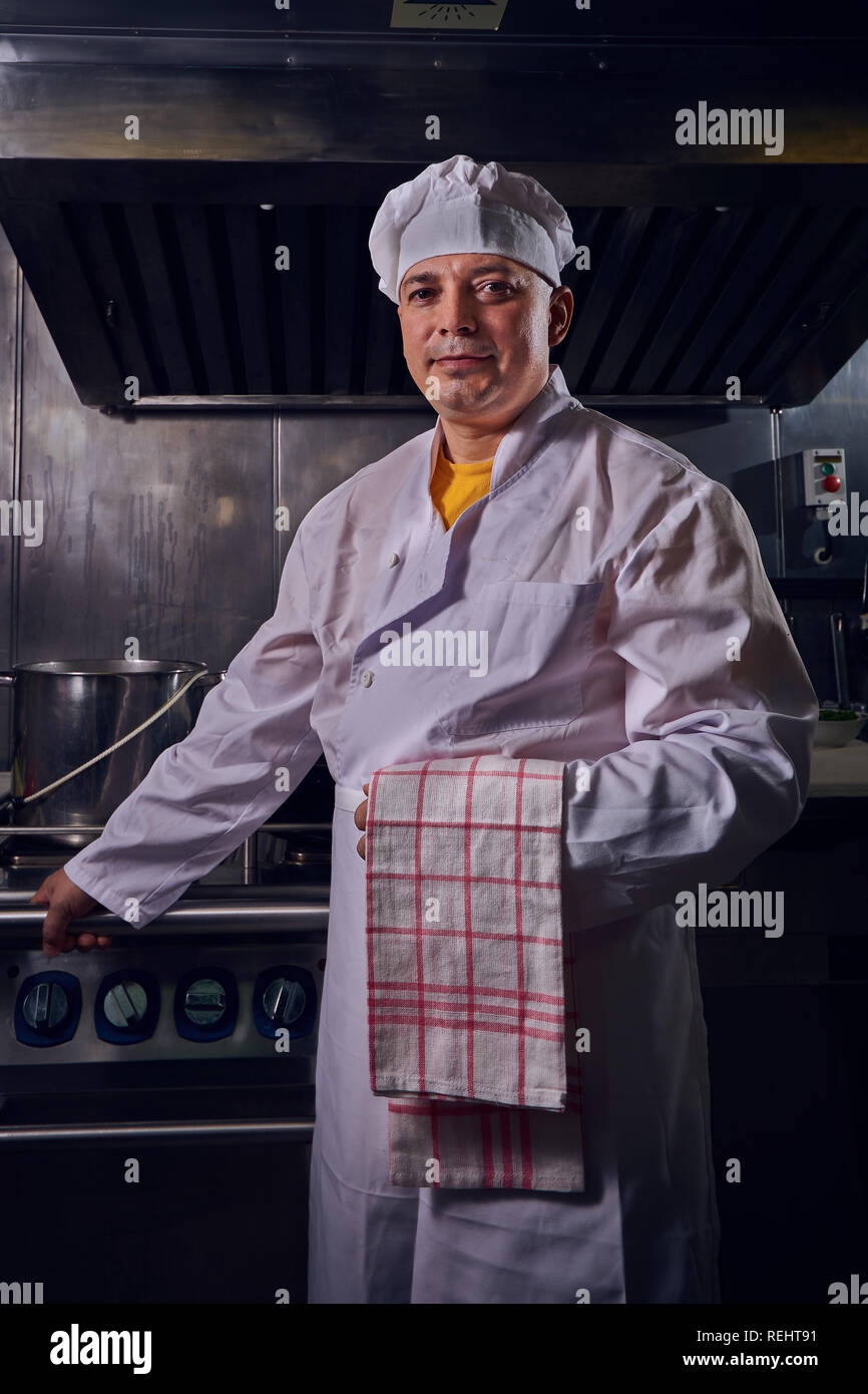 Chef cook, great design for any purposes. Cooking concept. Kitchen ...