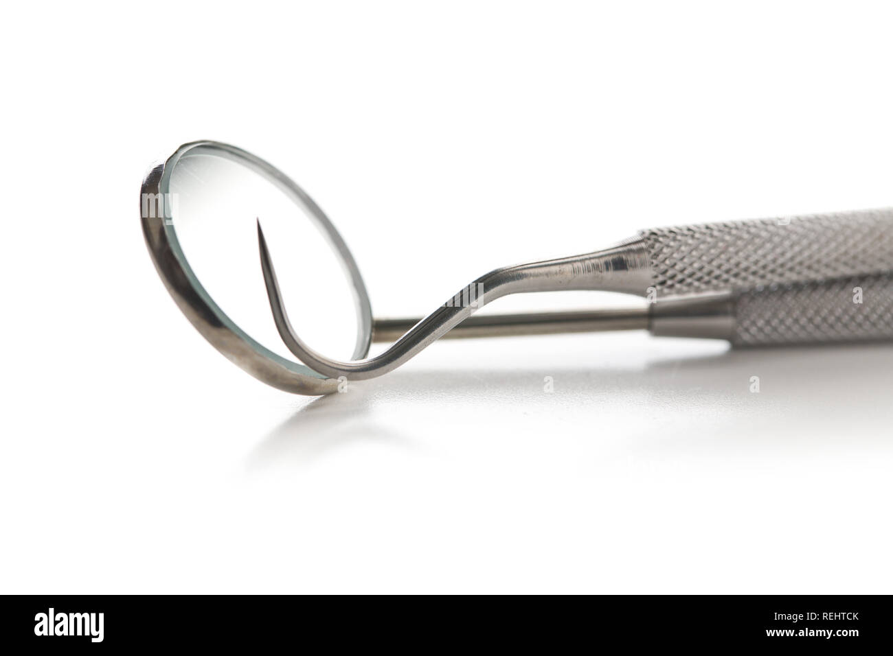 Dental instruments. Dentists tools isolated on white background Stock ...