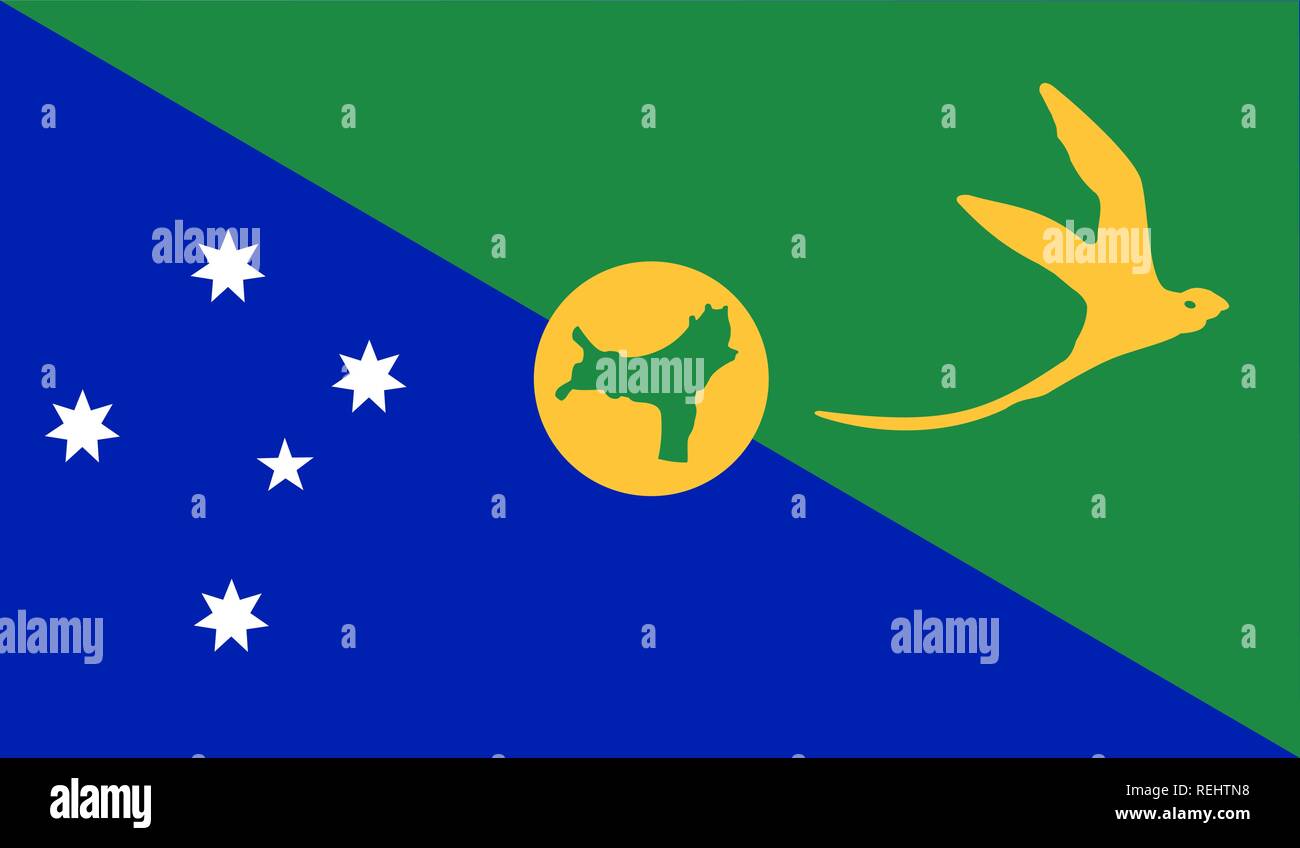 Christmas island australia Stock Vector Images - Alamy