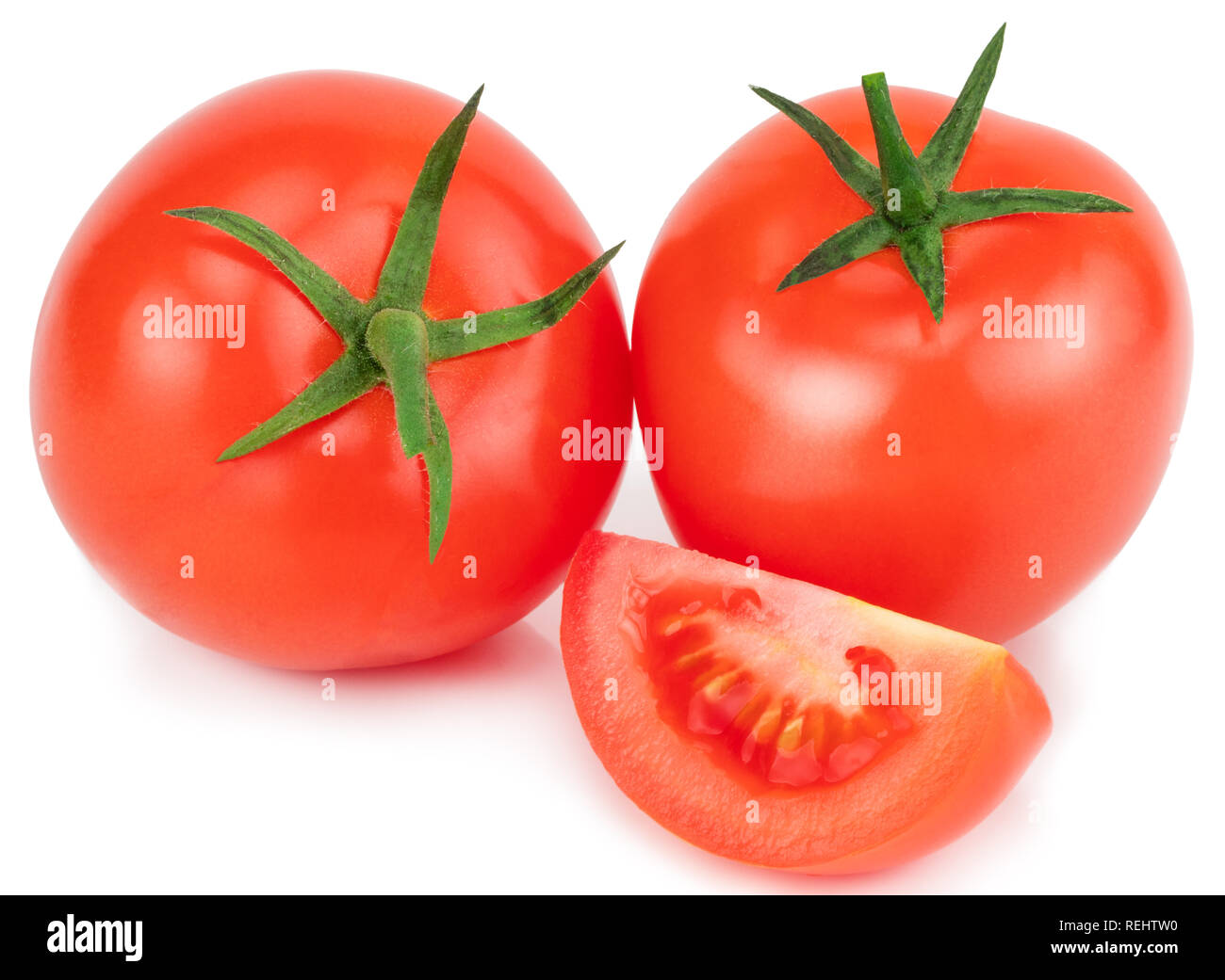 Tomato isolated on white. With clipping path Stock Photo - Alamy