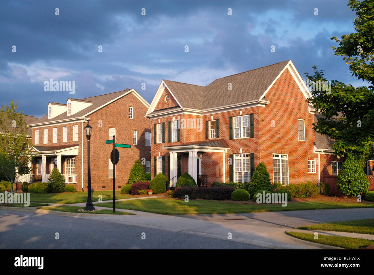 Light colored brick exterior hi-res stock photography and images - Alamy
