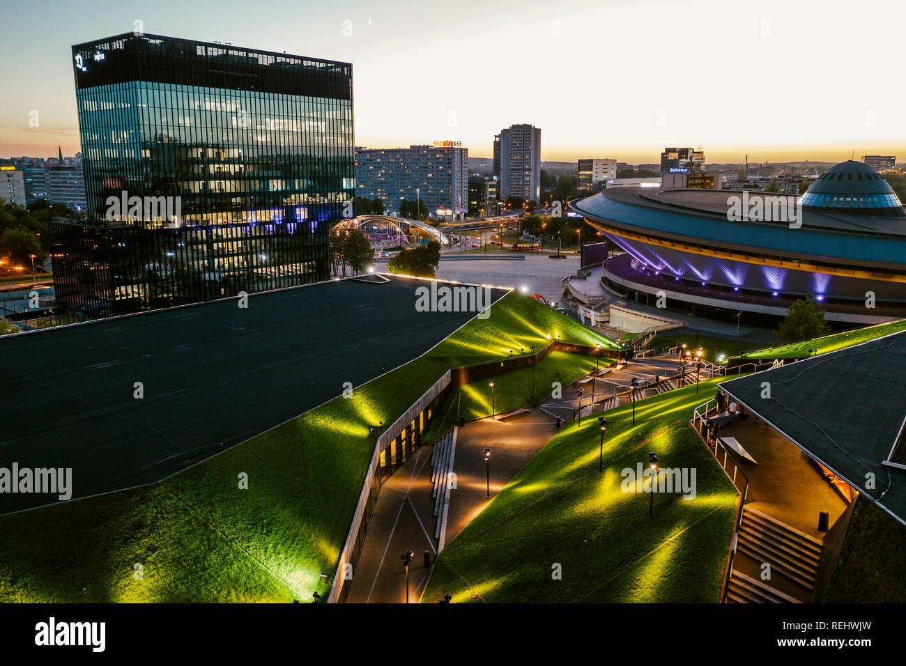 Downtown katowice hi-res stock photography and images - Alamy